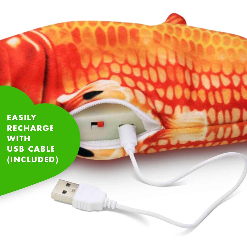 Dancing Fishy™ Interactive Cat Toy - KanaGear