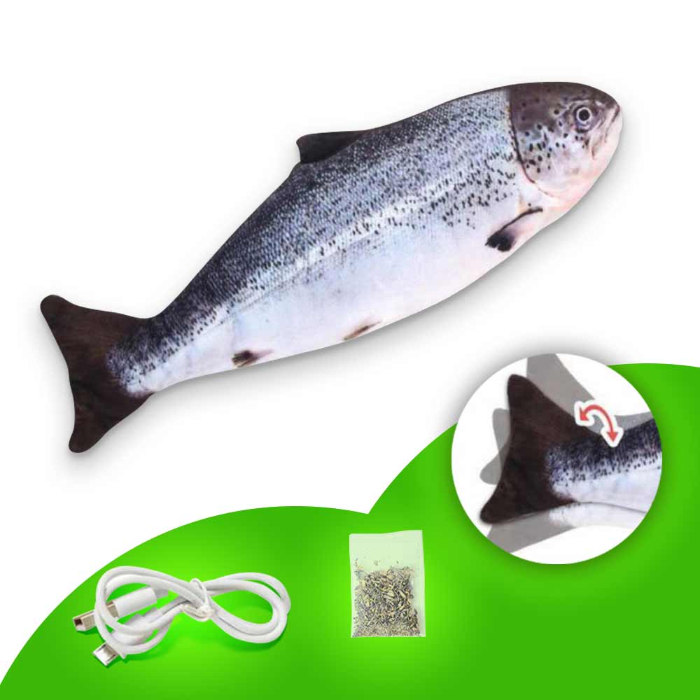 Dancing Fishy™ Interactive Cat Toy - KanaGear
